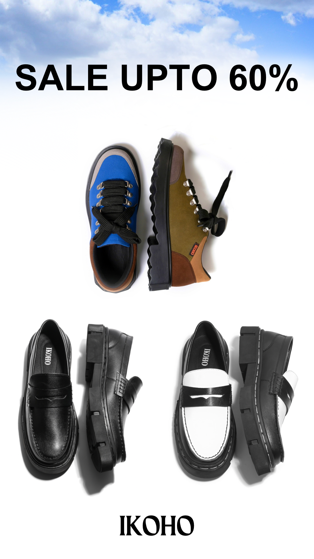Shop Aesthetic Sneakers & Derby Shoes | Explore IKOHOs Chunky Loafers ...